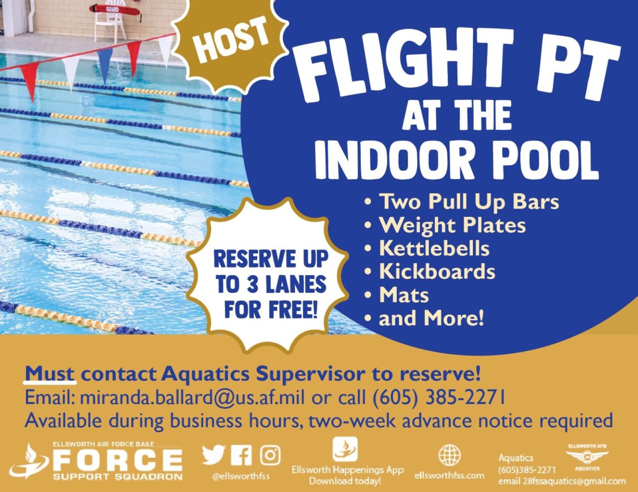 Aquatics Center | Ellsworth Air Force Base